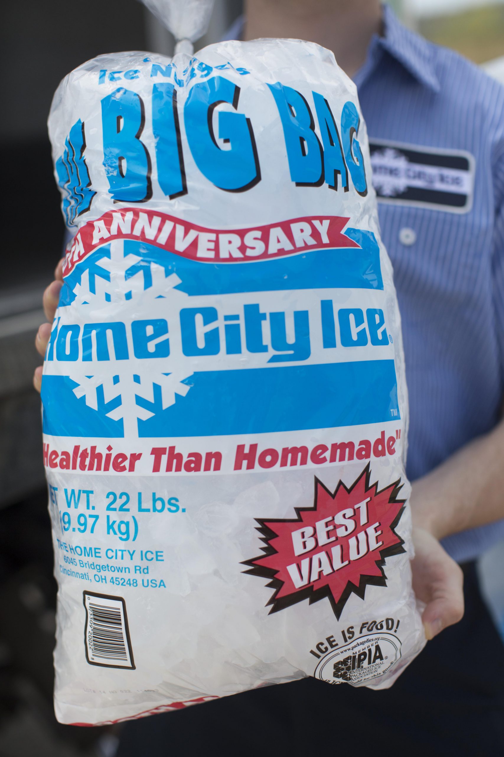Driver and Box Photos - Home City Ice: The Leading Packaged Ice Supplier